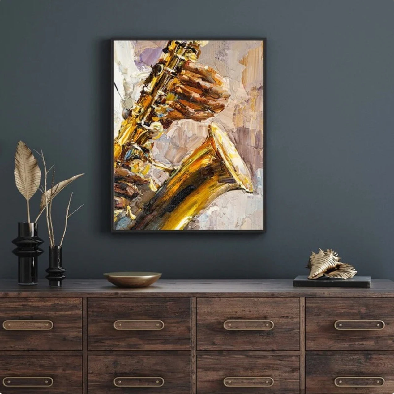 Saxophone – Hand Paintings by 23.